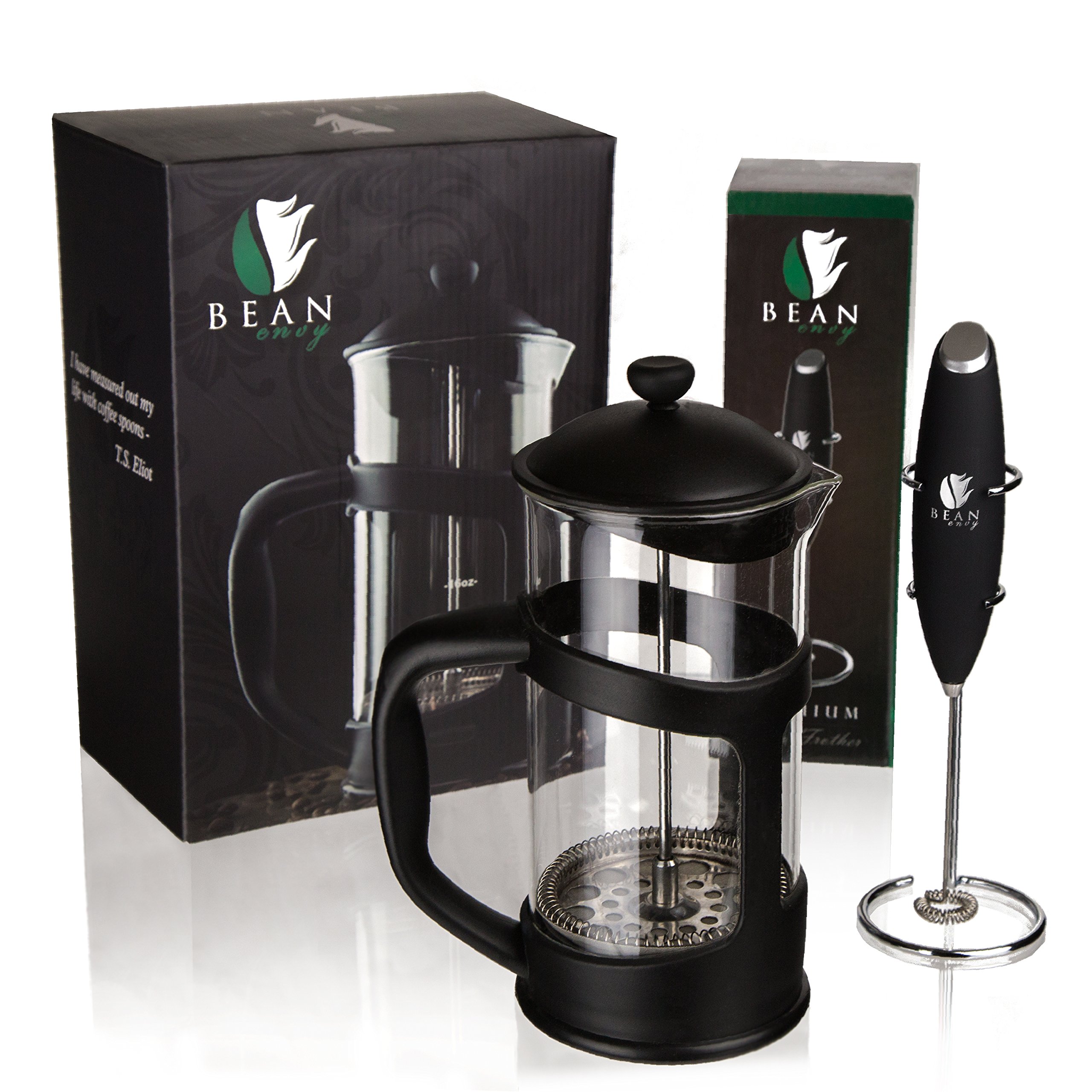 Bean Envy 34 oz French Press Coffee, Espresso and Tea Maker – Coffee ...